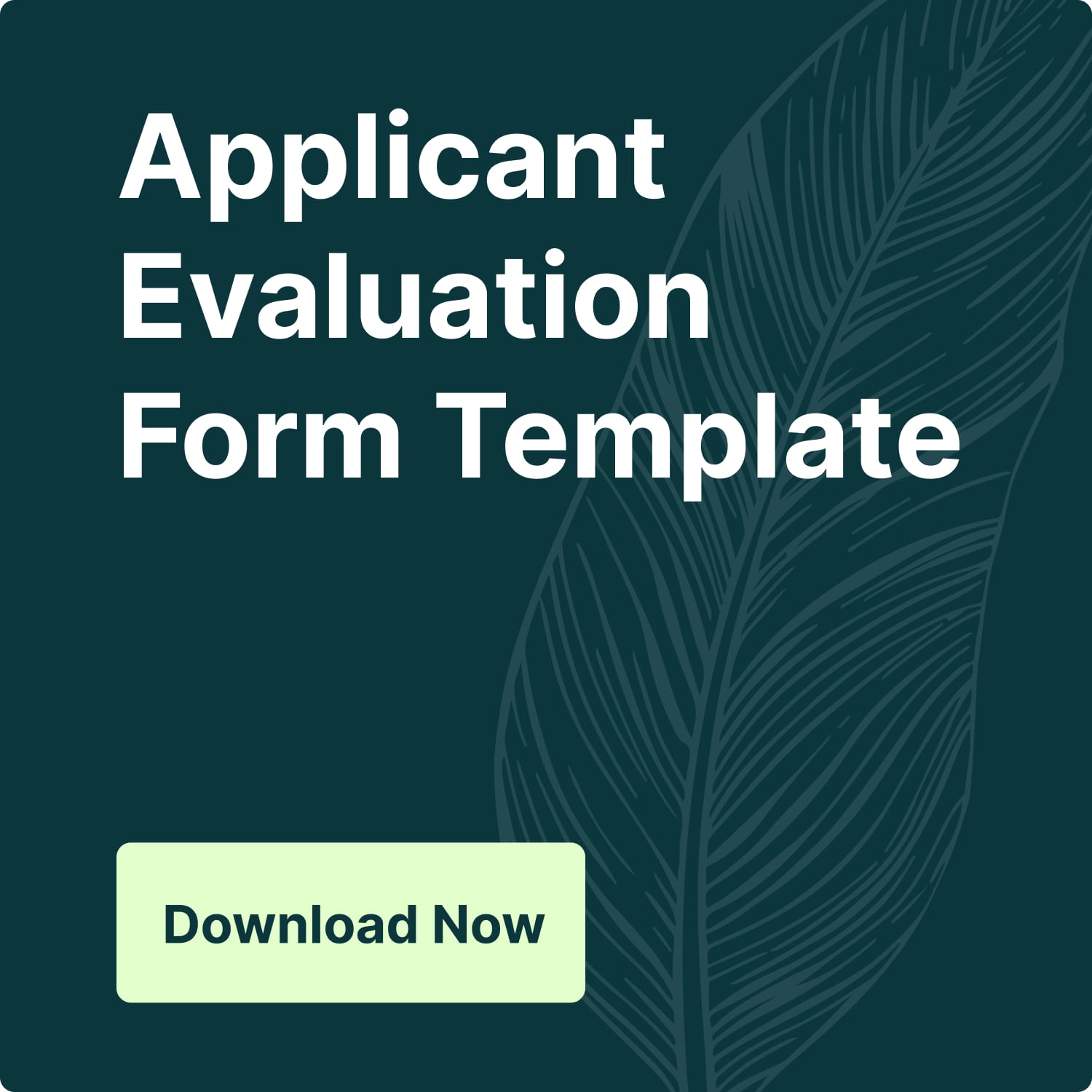 Where Can an Employer Find a Template for Applicant Evaluation Form?