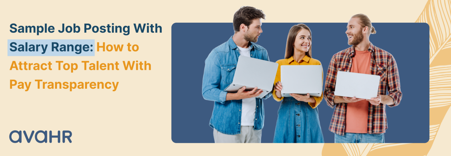 Sample Job Posting With Salary Range: Small Detail, Big Impact