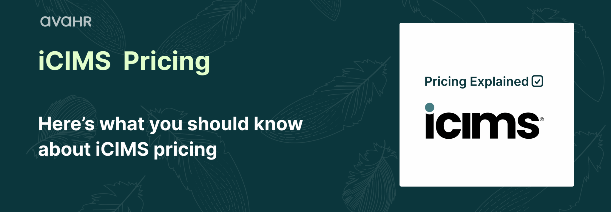 iCIMS Pricing: How much is iCIMS ATS?